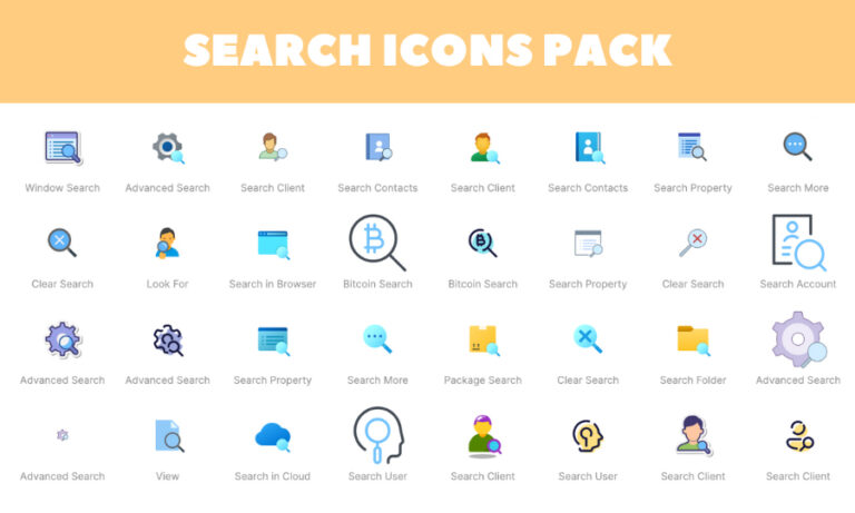 50 Free, Flat And Gorgeous Icon Sets For The Modern Designer