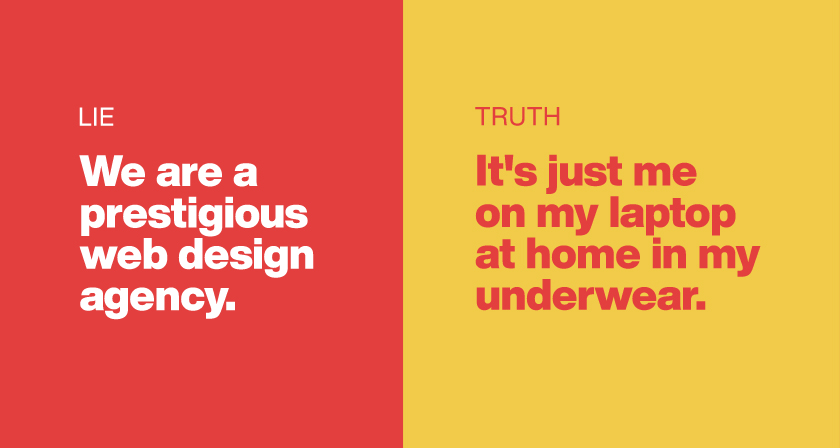 20 Lies Designers Tell Their Clients