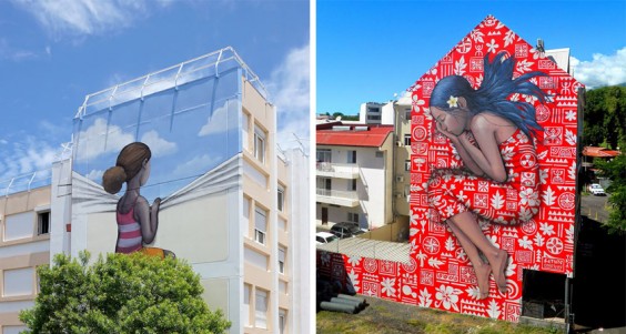 17 Amazing 3D Graffiti Artworks That Look Like They're Floating In Mid-Air