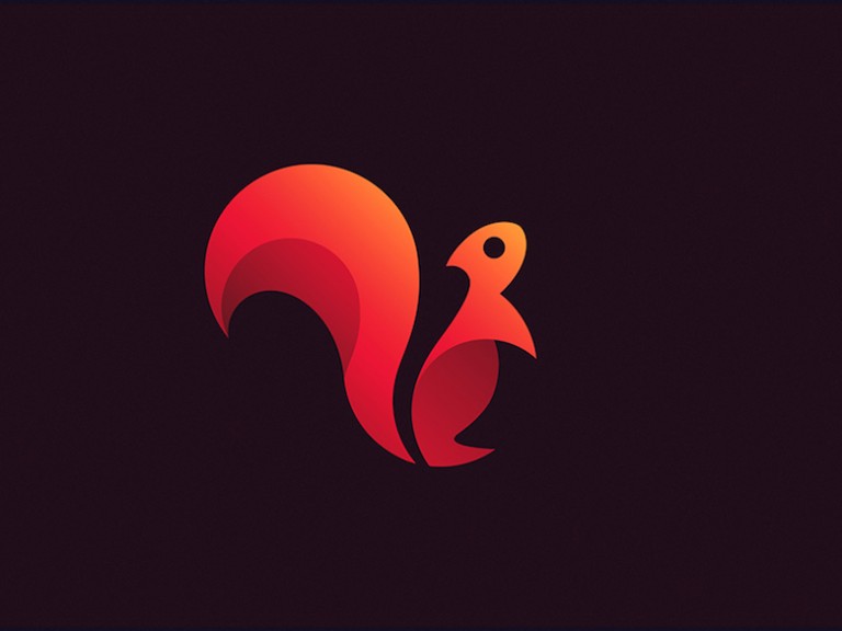 Beautiful, Vibrant Animal Logos Based On The Golden Ratio