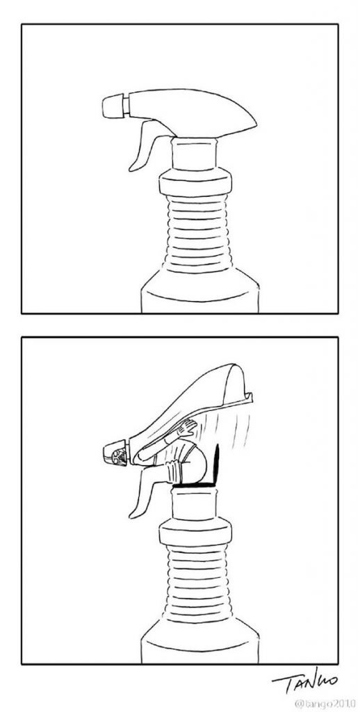 20+ Clever Illustrations That Have The Weirdest Twists