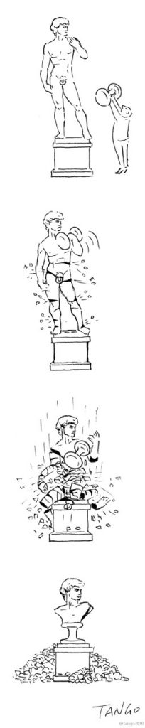 20+ Clever Illustrations That Have The Weirdest Twists