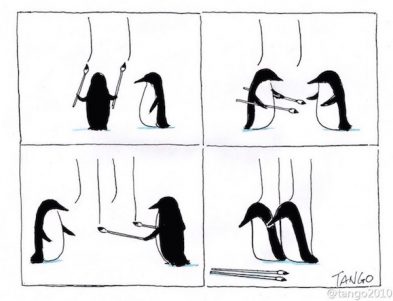 20+ Clever Illustrations That Have The Weirdest Twists