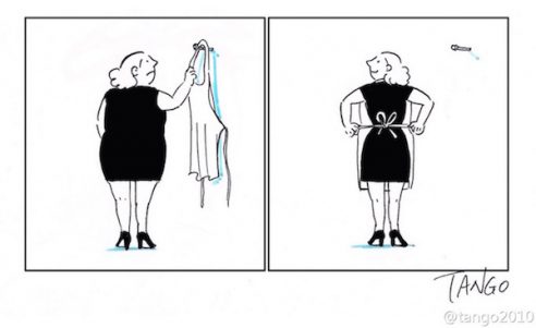 20+ Clever Illustrations That Have The Weirdest Twists