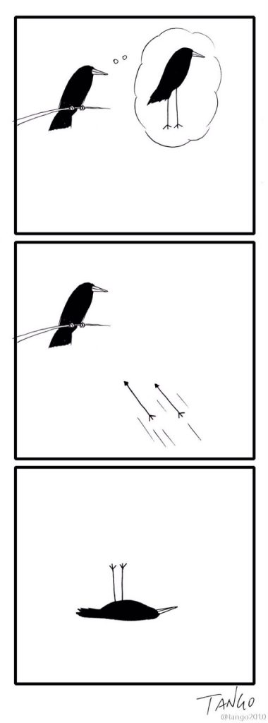 20+ Clever Illustrations That Have The Weirdest Twists