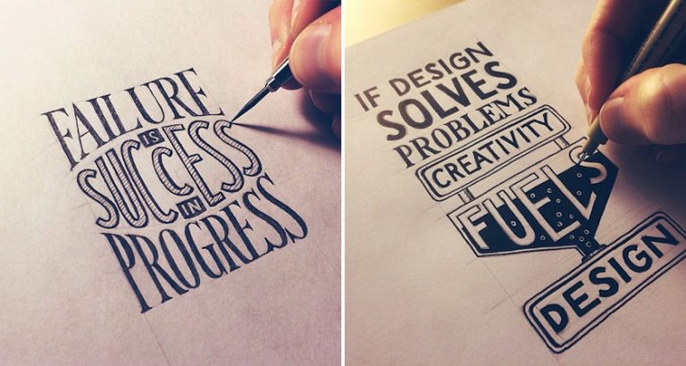 Beautiful, Hand-Lettered Logos Of Countries From A To Z