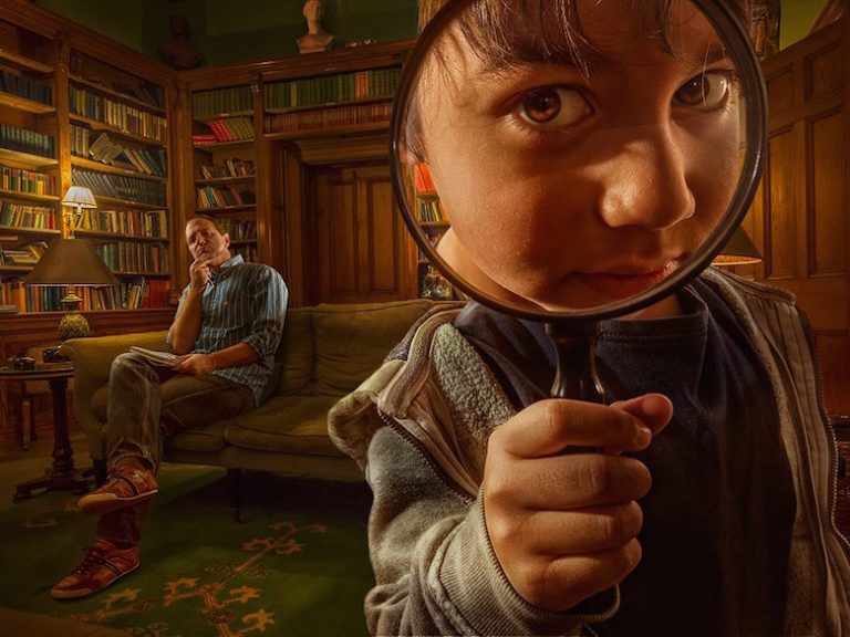 Dad Creates Epic Images With Son Using His Expert Photoshop Skills
