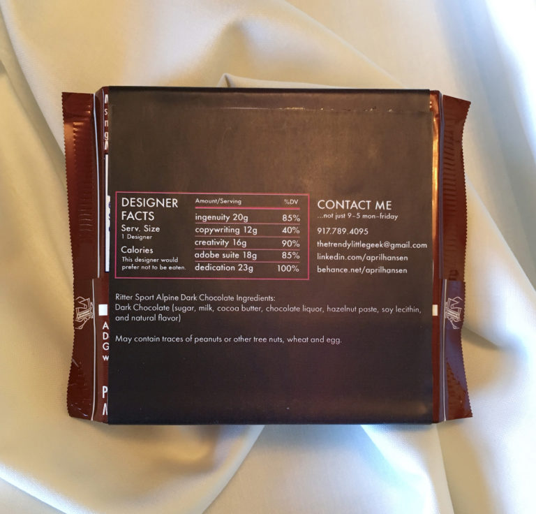 Designer Creates Adobe-Inspired Chocolate Bars For Job Interviews And ...