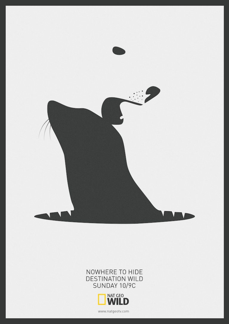 7 Brilliant Negative Space Illustrations Of Animal Predators And Their ...