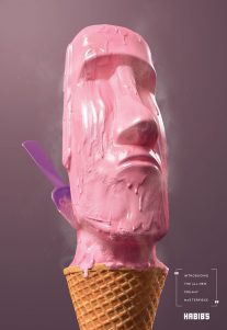 Check Out The Art Direction In These Delicious Ads For Handmade Ice Cream