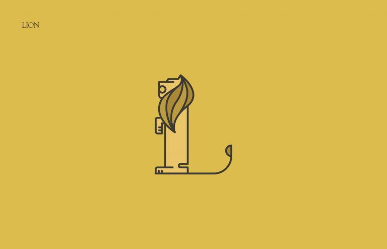 Designer Creates Clever Alphabetical Logos Based On Animal Names And Shapes
