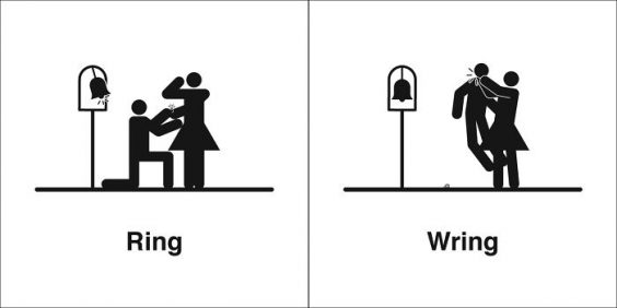 Clever Illustrations Of Words That Sound The Same But Have Different ...