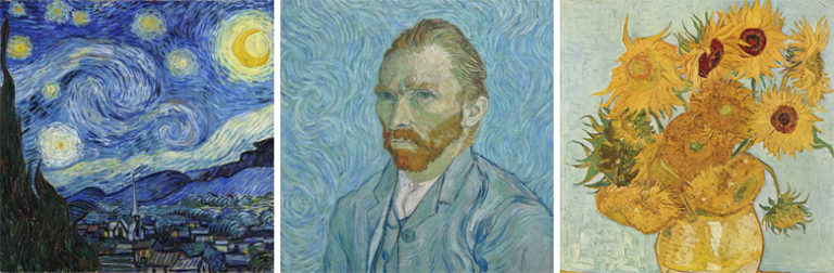 Graphic Designer Creates Logos Of Famous Painters – Picasso, Van Gogh ...