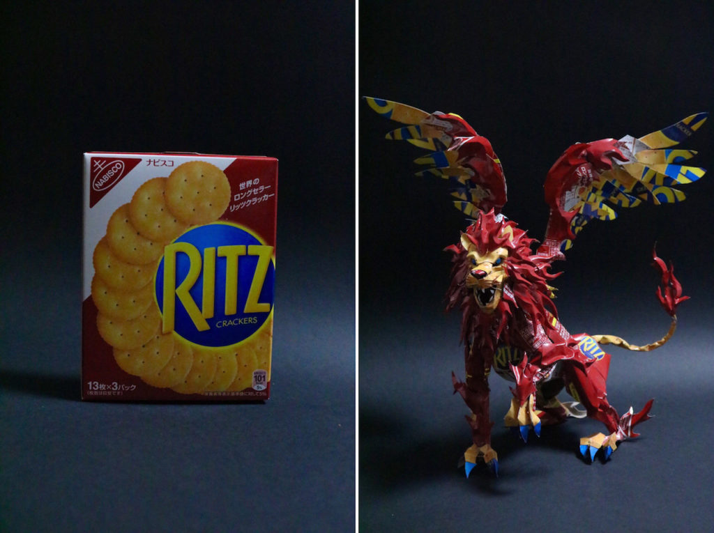 Japanese Artist Turns Product Packaging Into Amazing Artworks