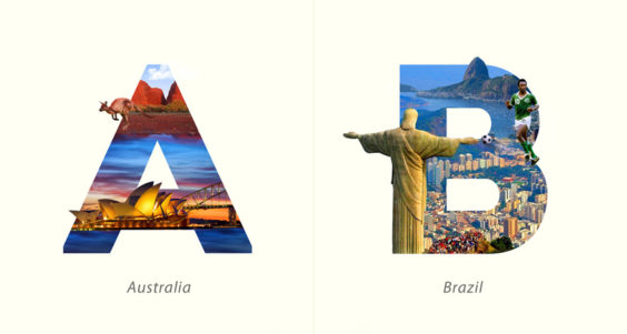 Beautiful Alphabet Series Of The World's Most Famous Cities And Their ...