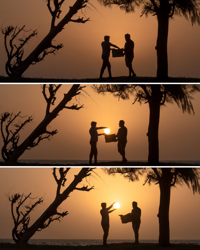 Photographer Plays With Sunsets To Tell Beautiful Stories