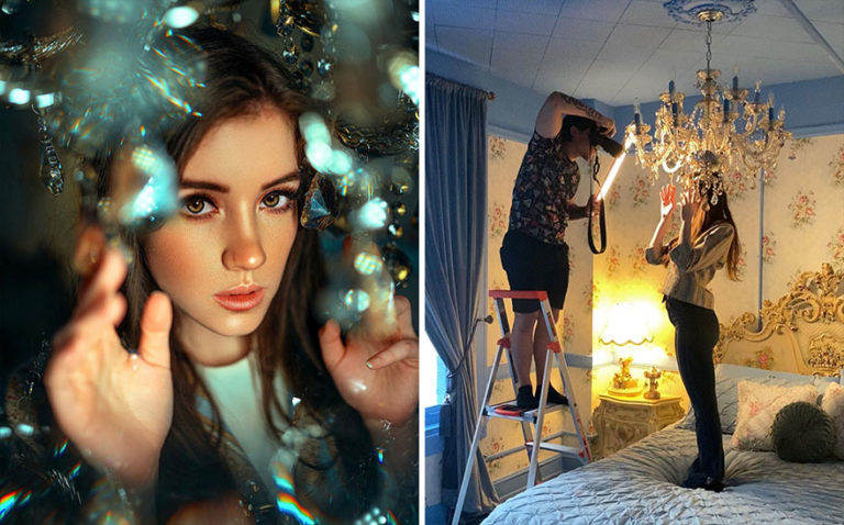 Photographer Shows Off Crazy Skills By Sharing Behind-The-Scenes Photos ...