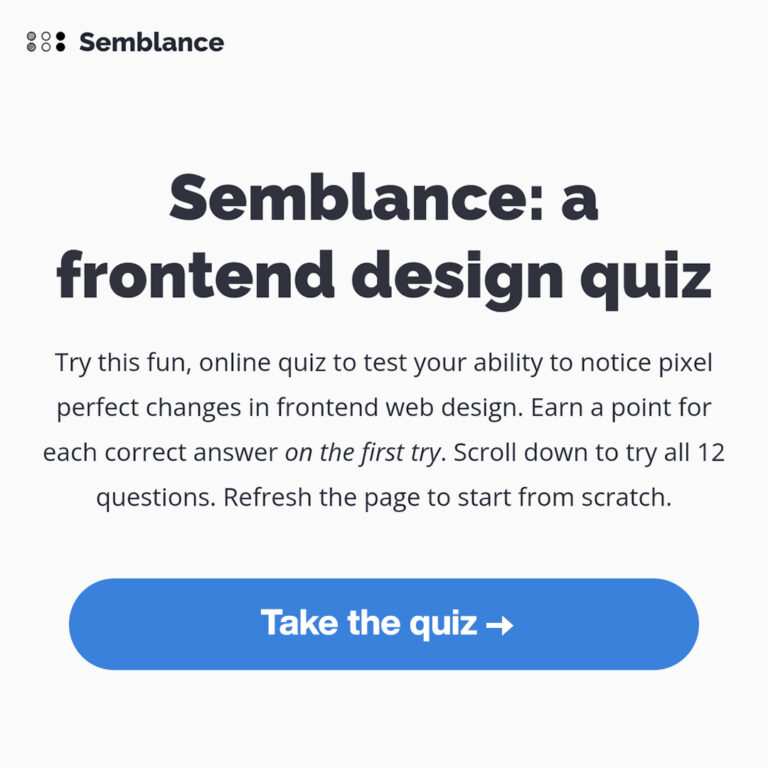 Only Designers With A Pixel-Perfect Eye Can Answer All 12 Questions ...