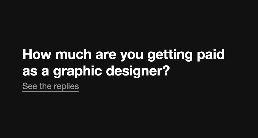 "How Much Are You Getting Paid As A Graphic Designer?" - Here Are The ...