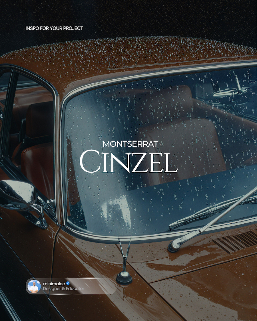 19 Elegant And Timeless Font Pairings For That Classic 'Old Money' Look