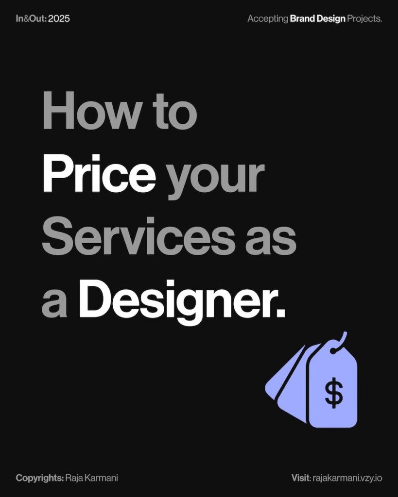 How To Price Your Services As A Designer: A Smarter Approach